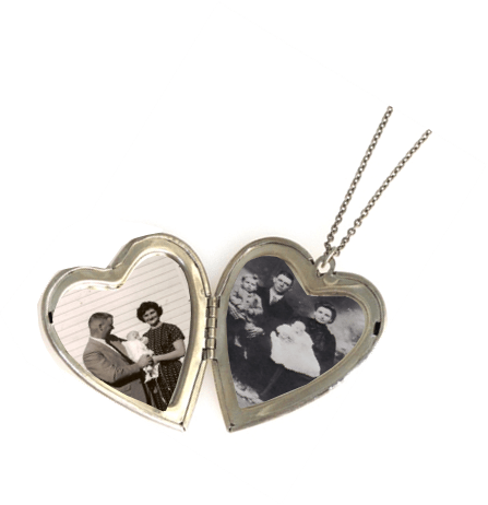 locket with two fam pics – Family Locket