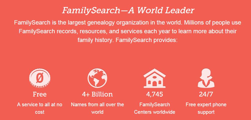 Why FamilySearch? – Family Locket