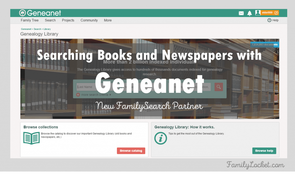 Have You Heard of the New FamilySearch Partner, Geneanet? – Family Locket