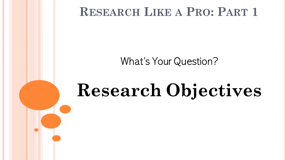 Session 1 Research Objective Powerpoint – Family Locket