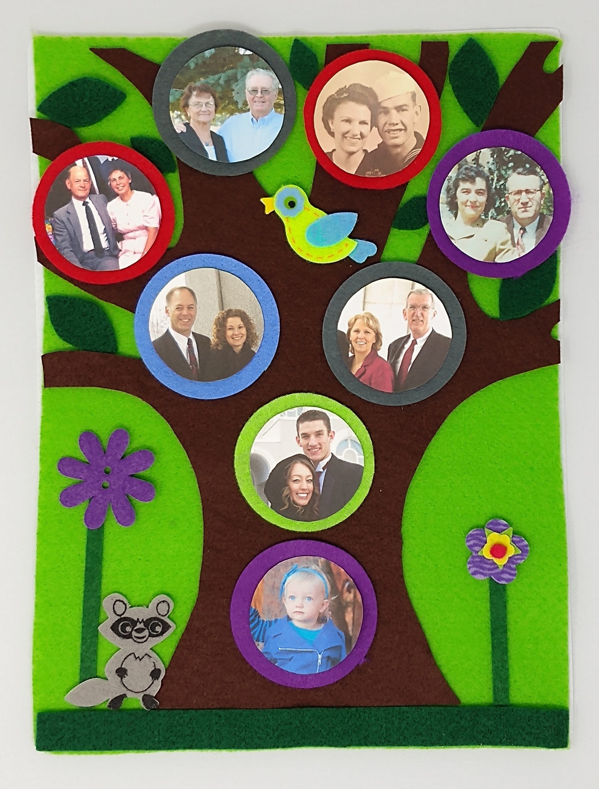 Felt Family Tree Craft Kits – Available at RootsTech – Family Locket