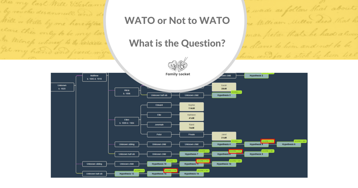 WATO or Not to WATO – What is the Question? – Family Locket