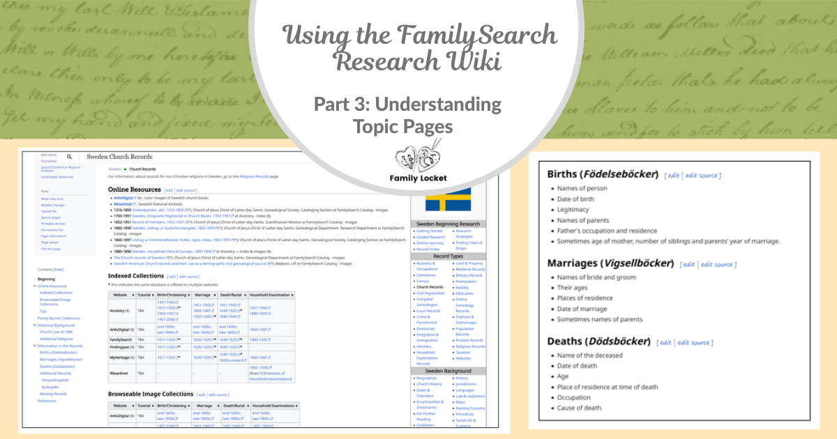 Using the FamilySearch Research Wiki – Part 3: Understanding Topic ...